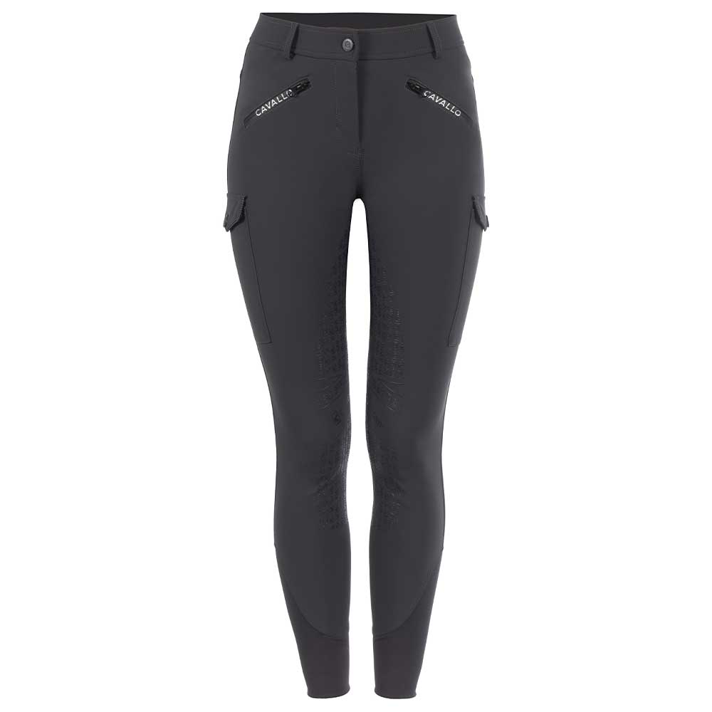Cavallo Comina Grip Breeches - Graphite | Cavallo | Imperial Equestrian