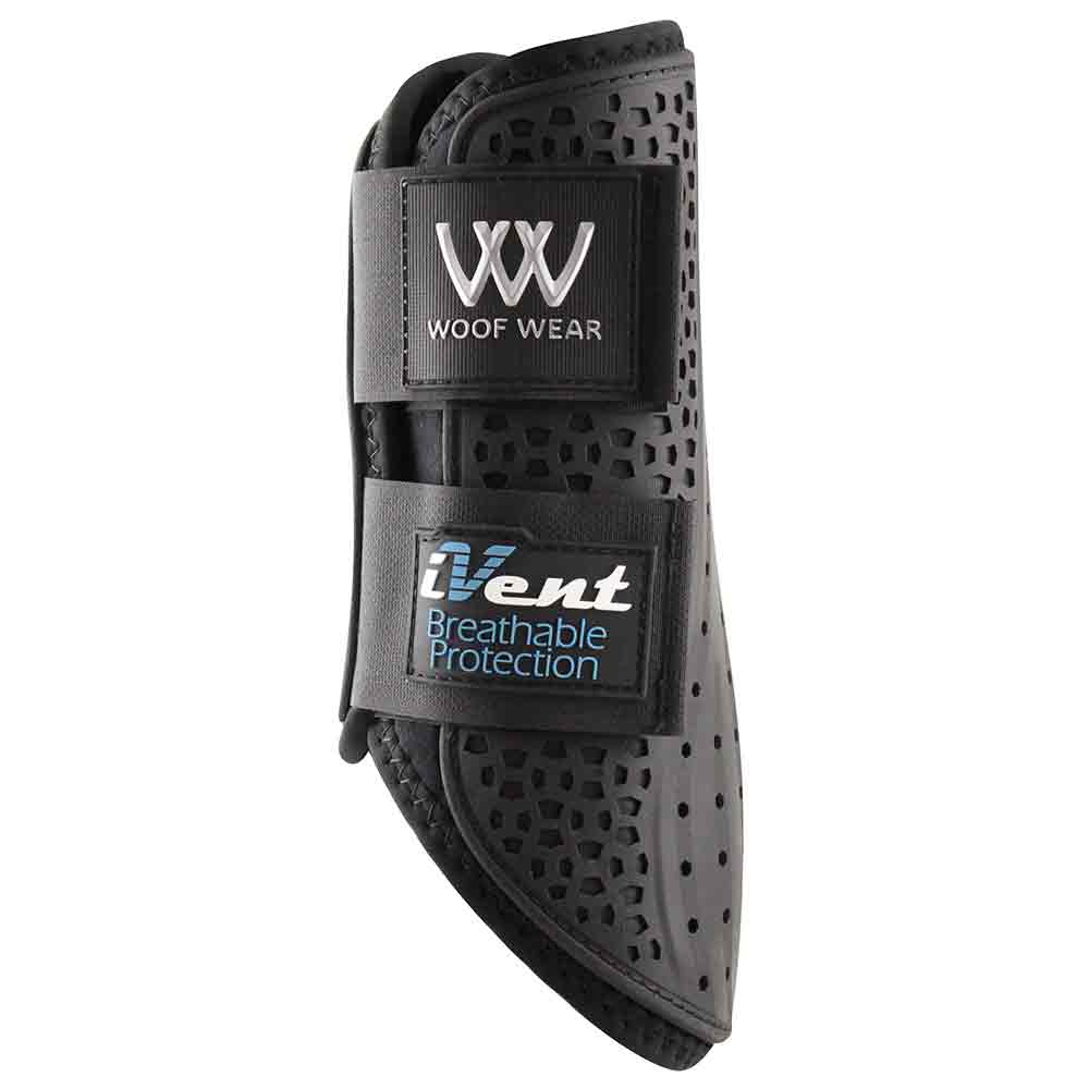 Woof Wear IVent Hybrid Brushing Boot - Black | Imperial Equestrian