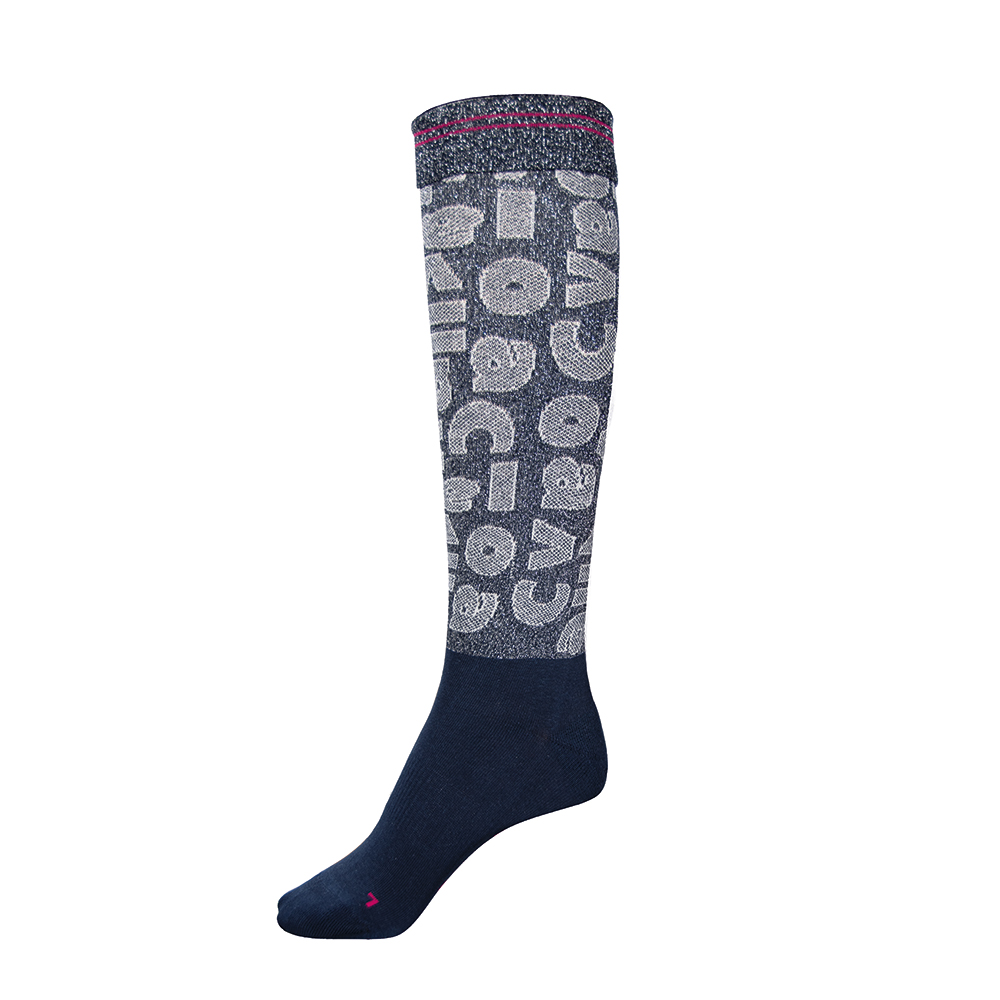 Cavallo Sasa Lux Horse riding Socks - Dark Blue | imperial equestrian